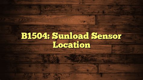 67 Powerstroke Sensor Locations By Sensor Guides Sensor Guides