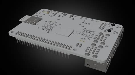 Raspberry Pi 3b Plus Model Turbosquid 2248001