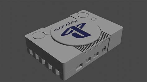 Raspberry Pi 4 Playstation Case Por Golden4 Descargar Modelo Stl