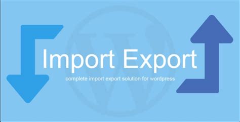 Download Gpl Wp Import Export 404 Wordpress Plugin Nulled