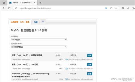 MYSQL数据库环境搭建 mysql搭建本地数据库 CSDN博客