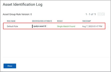 Create Asset Identification Rules