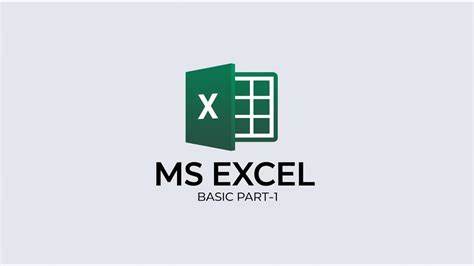 Ms Excel Basics Part 1 In Tamil Excel Tutorial For Beginners 2024