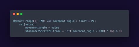 Simple Way To Select A Sprite Based On Angle On Godot 4 R Godot