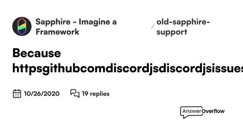 Because Sapphire Imagine A Framework