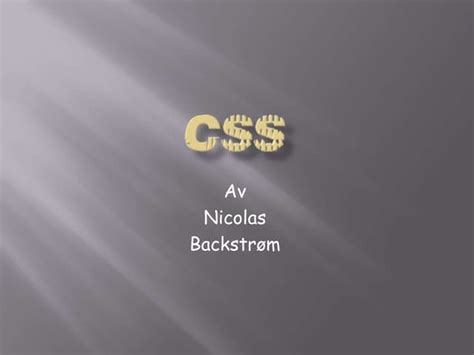 Css Pptx