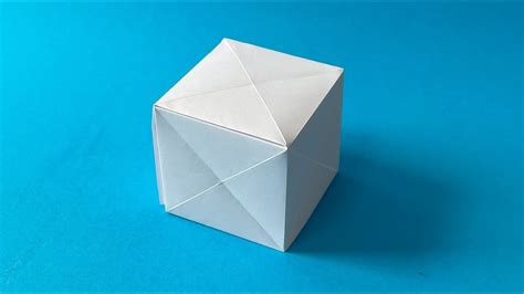 How To Make Origami Cube Diy Fruit And Veggie Stamped Origami Boxes