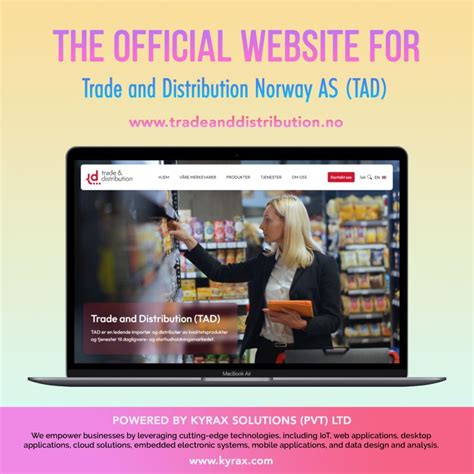 Tad Tradeanddistribution Businesssolutions Importexport Brandsupport Kyrax Solutions