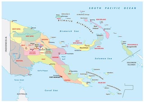 Papua New Guinea Maps And Facts World Atlas