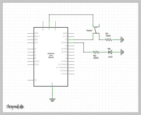 Franse Pyramide Verknüpfung Arduino Taster Stewardess Bilden Indien