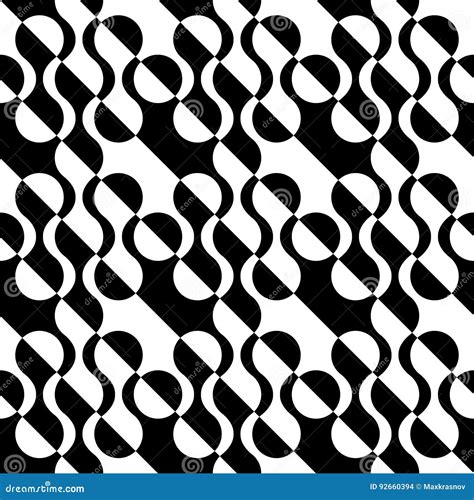 Seamless Diagonal Stripe Pattern Stock Vector Illustration Of Element Pattern 92660394