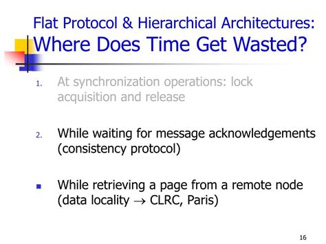 ppt making a dsm consistency protocol hierarchy aware an efficient synchronization scheme