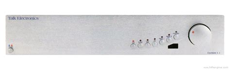 Talk Electronics Cyclone Stereo Integrated Amplifier Manual HiFi