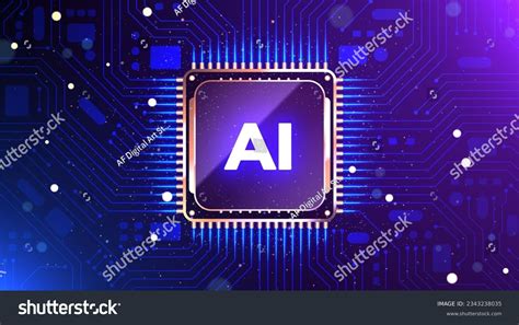 Glowing Ai Chipset Images Stock Photos Vectors Shutterstock