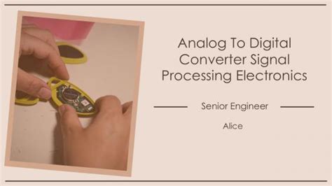 Analog Electronics Powerpoint Presentation And Slides Ppt Template Slideteam