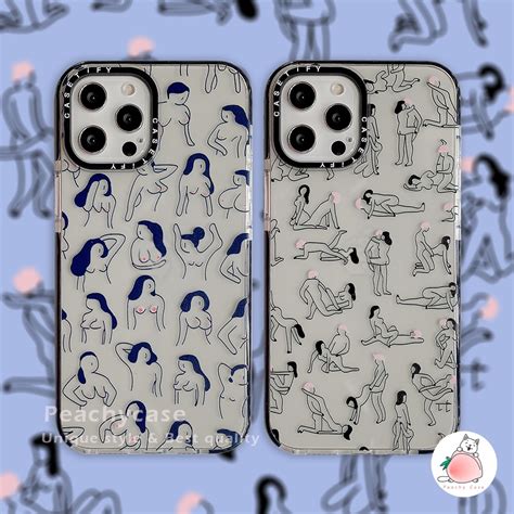 Iphonex Case Sexy Line Love Women Man Transparent Phone Case For Iphone Pro Max