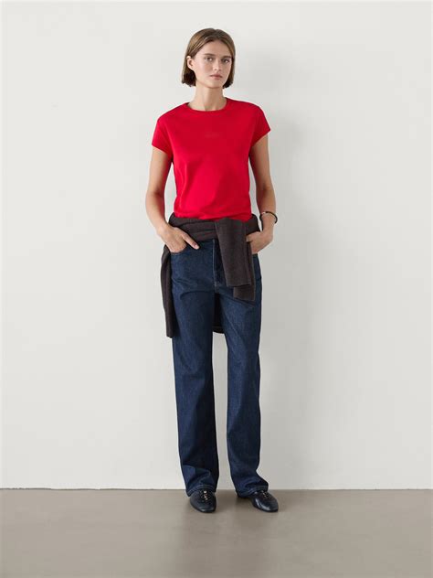 100 Mercerised Cotton T Shirt · Червоний Коричневий Колір Каміння · T Shirts And Polo Shirts