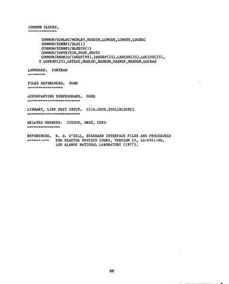 utility subroutine package used by applied physics division export