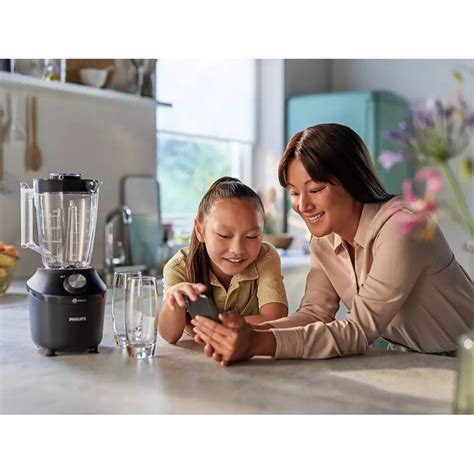 Philips hr2291/01 ProBlend Crush Tech Liquidificador 600W Preto ...