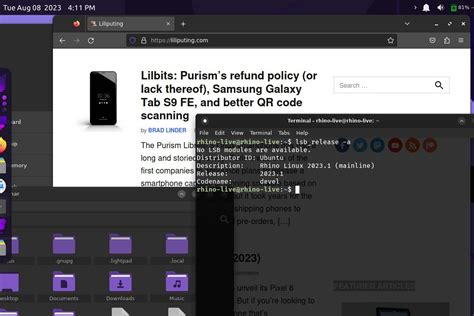Rhino Linux Archives Liliputing