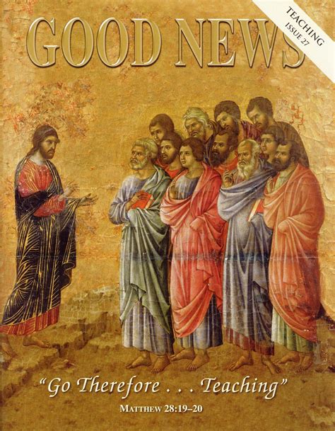 27 Teaching Good News Magazine