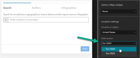 what s new in business analyst widget in arcgis ex esri community
