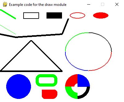 Pygame Draw Pygame V2 1 2 Documentation