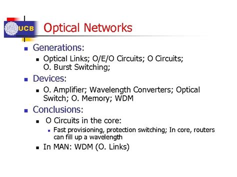 Ucb Review — Eecs 122 Jean Walrand U