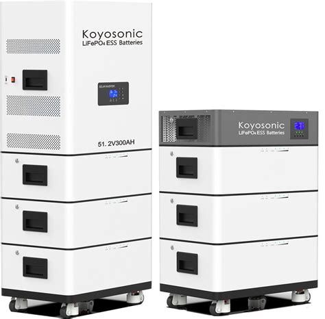 Koyosonic Ess Battery 10kw 15kw 20kw 25kw Stacked Battery For Solar