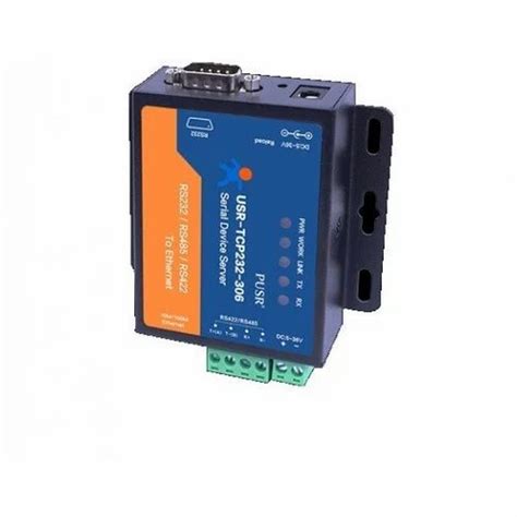 usr tcp232 306 rs232 rs485 to ethernet converter with power adapter and