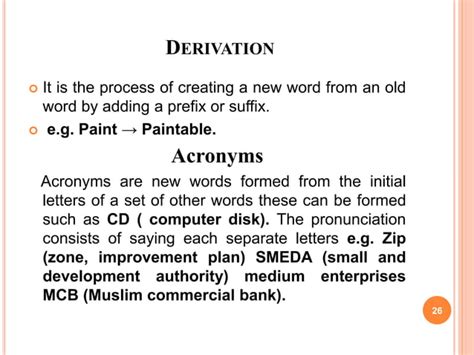 Words Morphology Syntax 2 Ppt