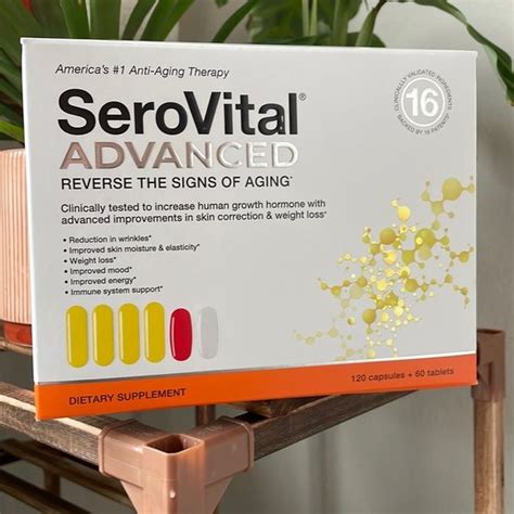 Serovital Advanced Anti Aging Hgh Supplement