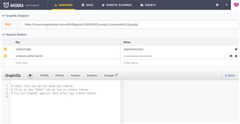 Deploying A Hasura GraphQL Engine With One Command Convox