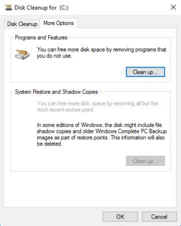 Free Up Disk Space In Windows Server With Disk Cleanup