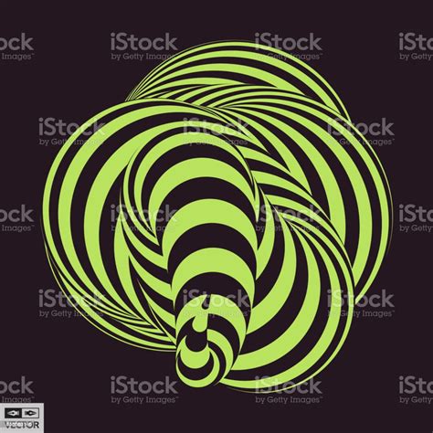 추상적인 3d 기하학적 배경입니다 착시와 패턴입니다 벡터 일러스트입니다 3차원 형태에 대한 스톡 벡터 아트 및 기타 이미지 3차원 형태 가리기 검은색 Istock