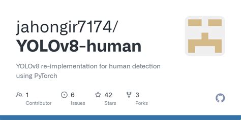 GitHub Jahongir YOLOv Human YOLOv Re Implementation For Human Detection Using PyTorch