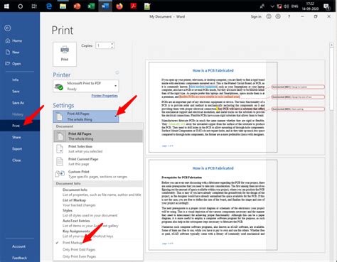 How To Print A Word Document Without Comments OfficeBeginner