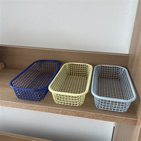 파스텔 철제바스켓 소품바구니 에이블리