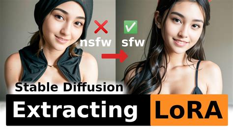 How To Extract Lora Model And Reverse Lora Effect Stable Diffusion