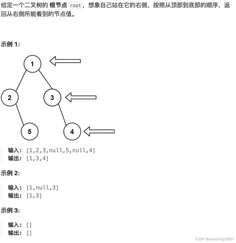 Leetcode Binary Tree Right Side View 二叉树右视图力扣 Binary Tree Right Side View Csdn博客