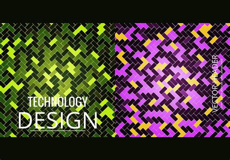 기하학적 패턴 추상 배경 벡터의 집합 Eps Ai Uidownload