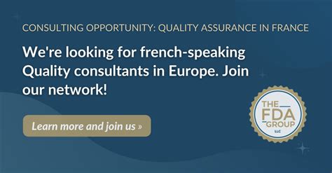The Fda Group Llc On Linkedin European Life Science Consultant Application The Fda Group