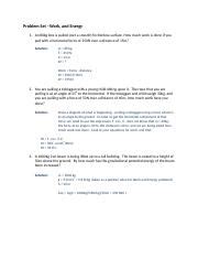 S Problem Set Work And Energy Solutions Docx Problem Set Work And Energy An Kg