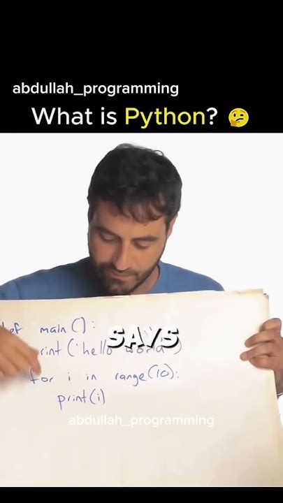 What Is Python Part 02 Shorts Shortsfeed Programming Python Youtube