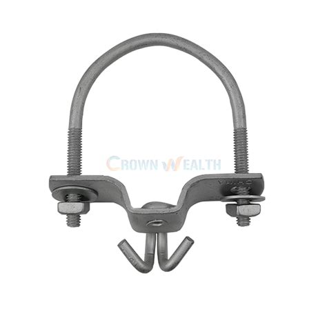 Cw Mb Drop Wire Mast Bracket Fiber Cable Clamp Manufacturer Crown Wealth