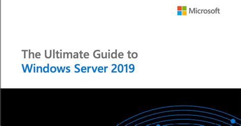 Ebook The Ultimate Guide To Windows Server
