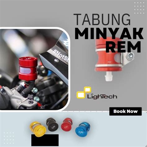 Tabung Minyak Rem Cnc Model Lightec Tabung Big Cnc Tabung Master Oz