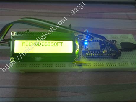 how to use i2c lcd with esp8266 nodemcu on arduino ide