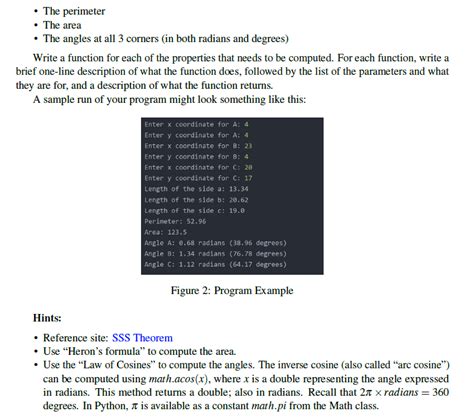 Solved Problem A Triangle Is Defined By The X And Y Chegg
