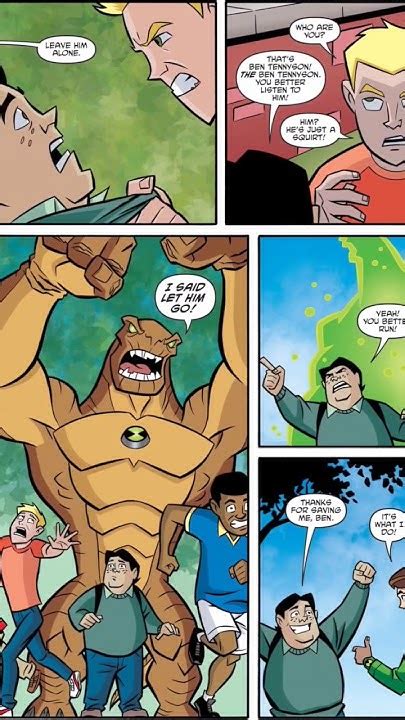 Ben Bullies The Bully Ben10 Comic Shorts Ben10alienforce